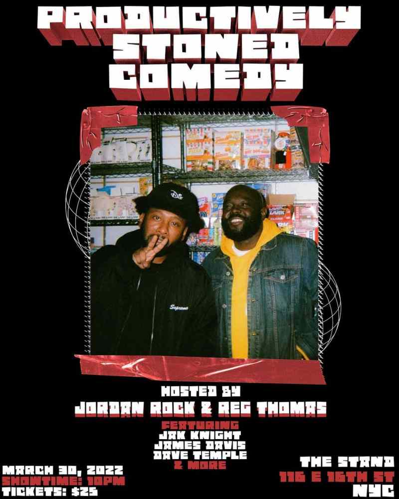 Productively Stoned! on March 30, 2022 | The Stand Restaurant & Comedy ...