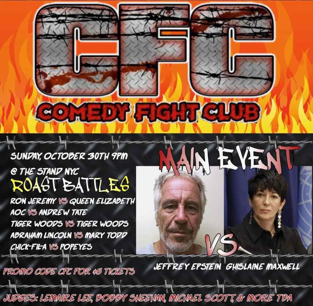 Comedy Fight Club: NY Roast Battle Show! on October 30, 2022 | The ...
